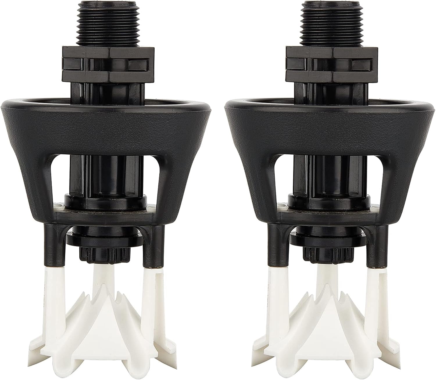 2pcs Plastic Irrigating Sprinkler Head for Lawn Garden yard Black 12 ...