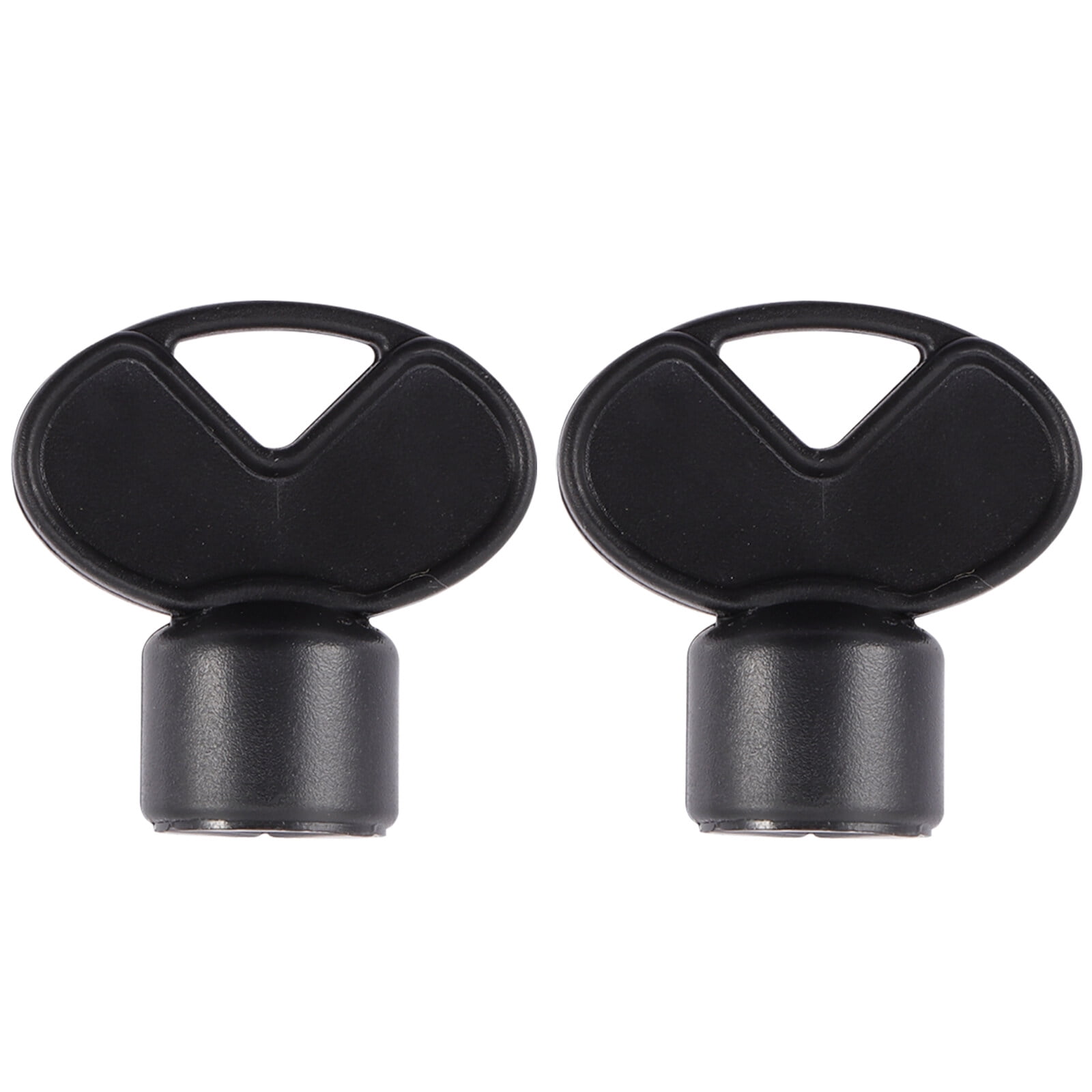 Plastic Paper Towel Dispenser Key for DIY Use Black Color 2pcs ...