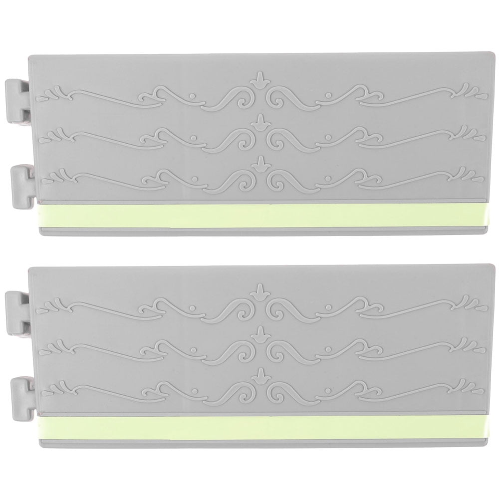 2pcs Plastic Robot Vacuum Mat Cleaning Robot Ramp Robot Vacuum Ramp ...