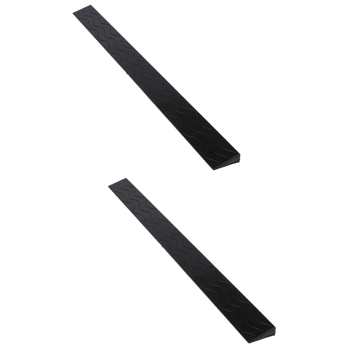 2pcs Plastic Threshold Ramp Plastic Sweeping Robots Ramp Durable Home ...