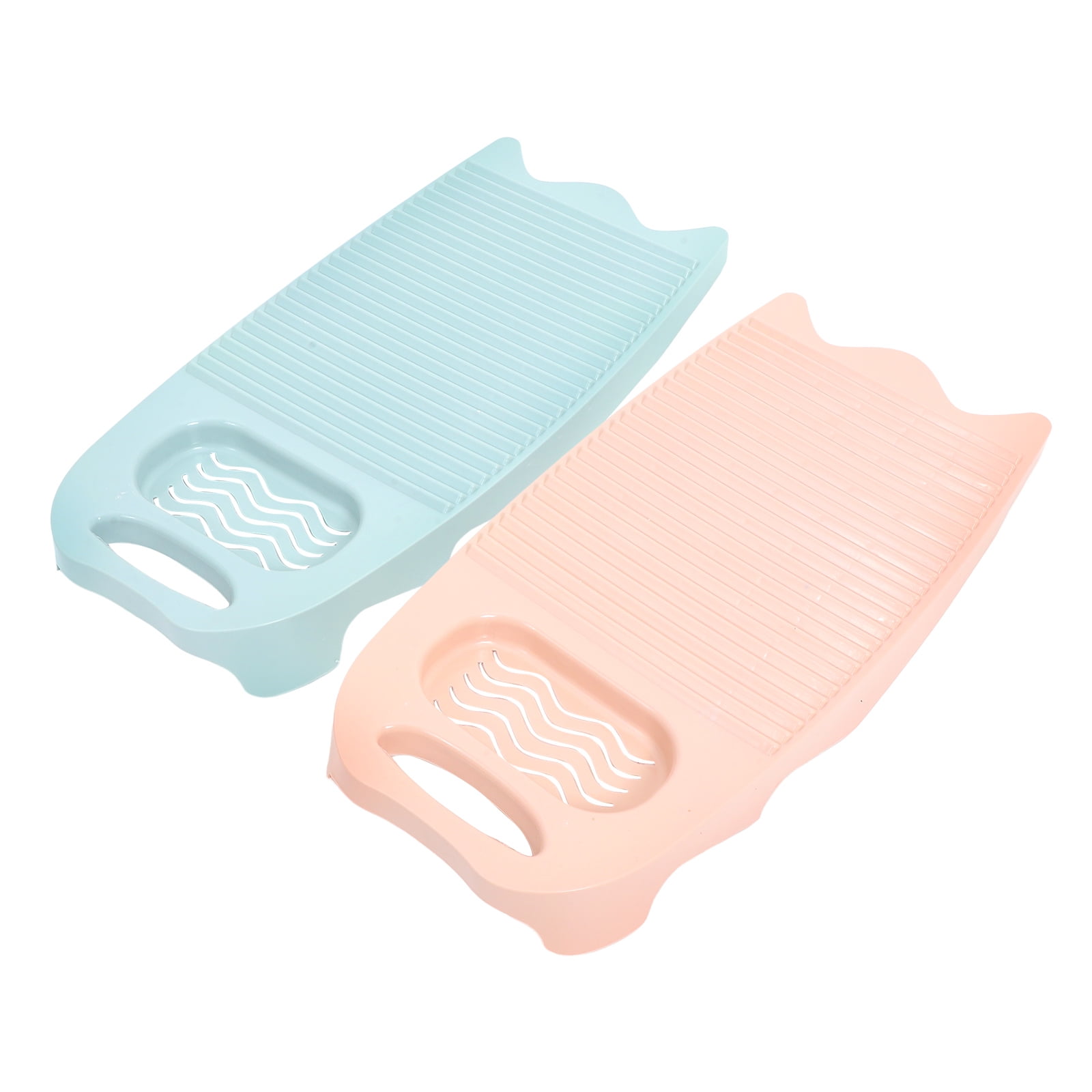 2pcs Plastic Washboard Hand Washing Clothes Washboard Household Laundry ...