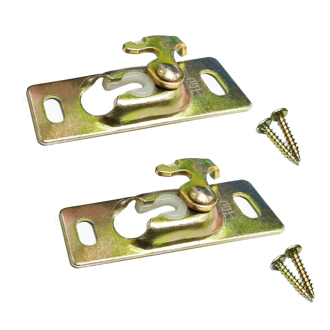 2pcs Pocket Door Hardware Kit, Sliding Door Hanger Plates, RV Sliding ...