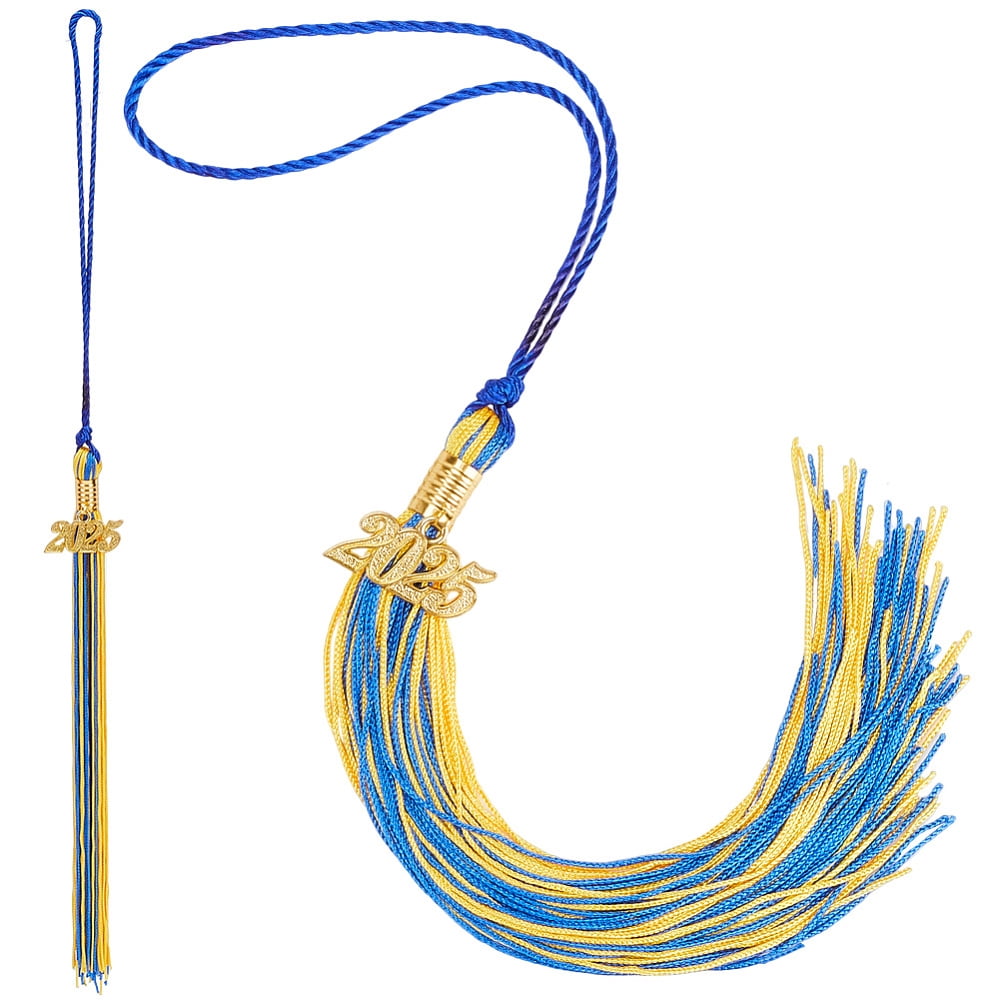 2pcs Polyester Graduation Tassel Pendant Decorations with Alloy Word ...