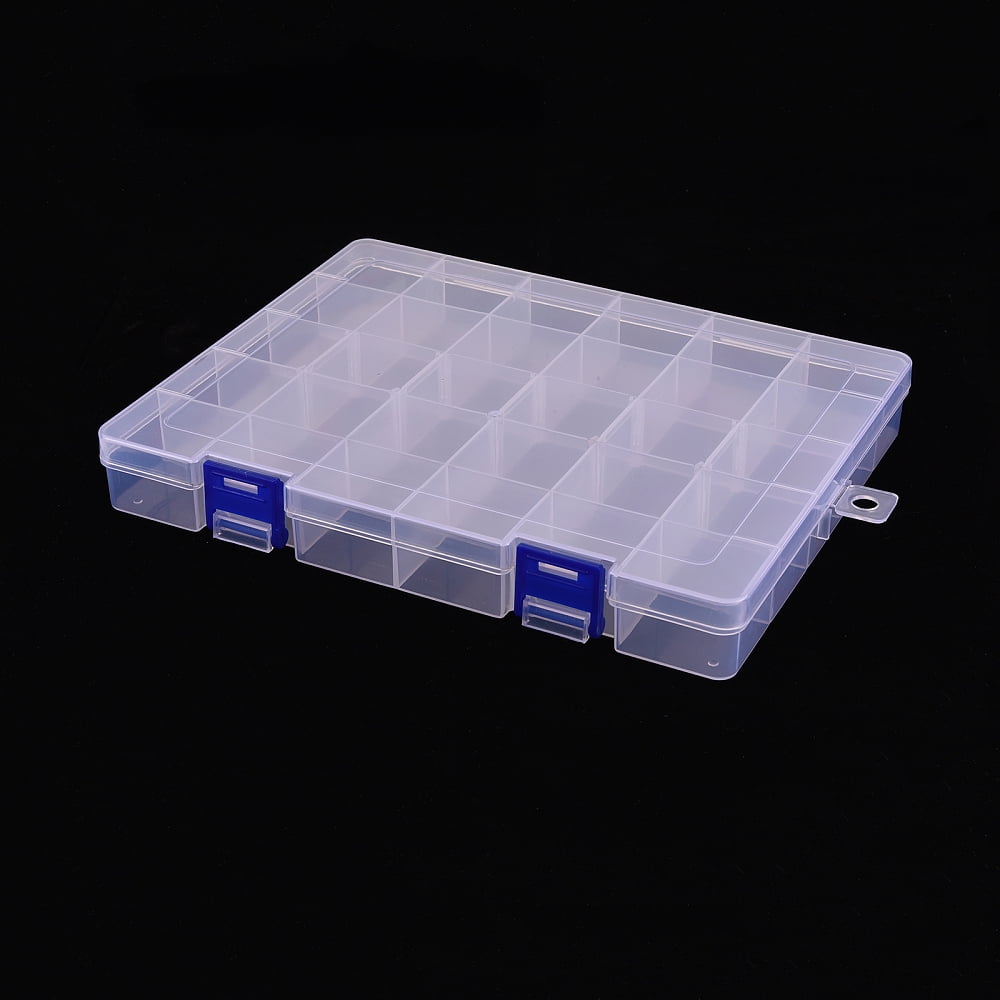 2pcs Polypropylene(PP) Bead Storage Container 30 Compartment Organizer ...