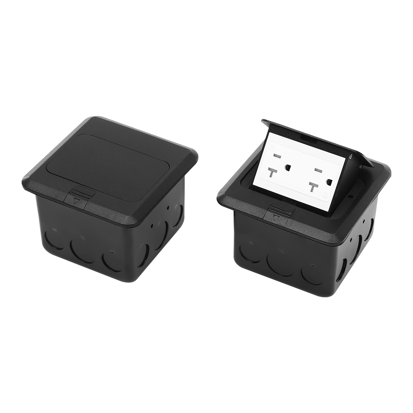2pcs Pop-Up Floor Sockets, Pop Up Floor Outlet Sockets, 2PCS Hidden ...