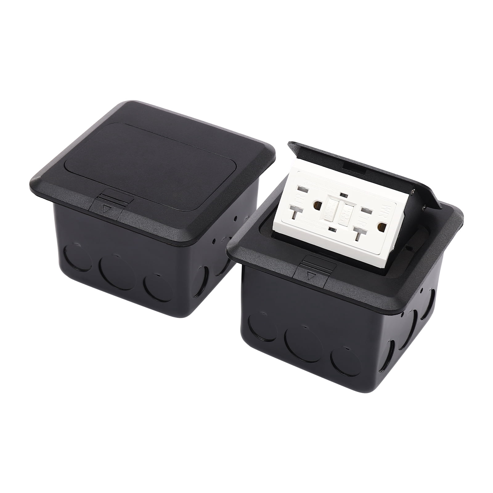 2pcs Pop-Up Floor Sockets, Pop Up Floor Outlet Sockets, 2PCS Hidden ...