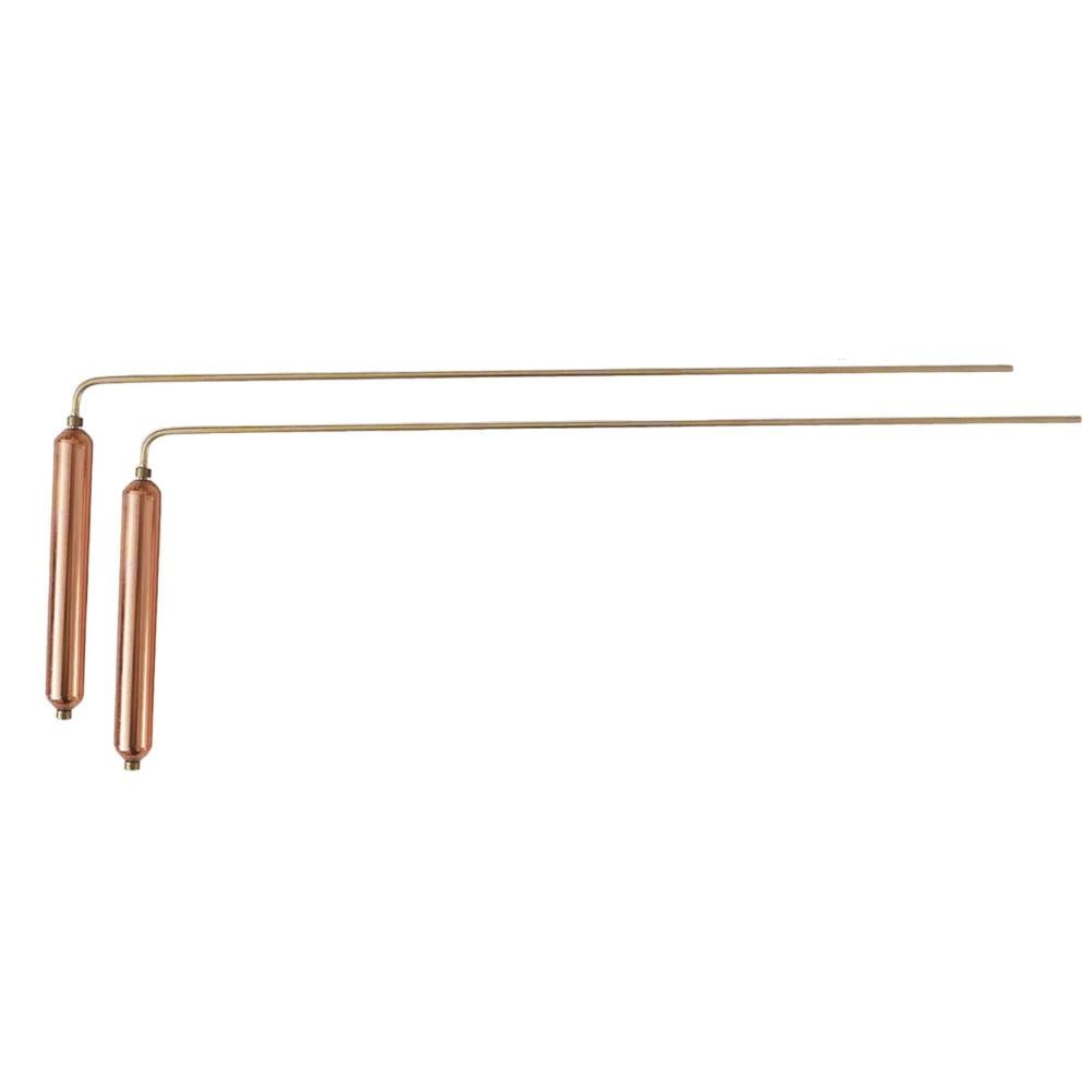 2pcs Portable Copper Shanked Sounder Wand Divination Wand Professional ...
