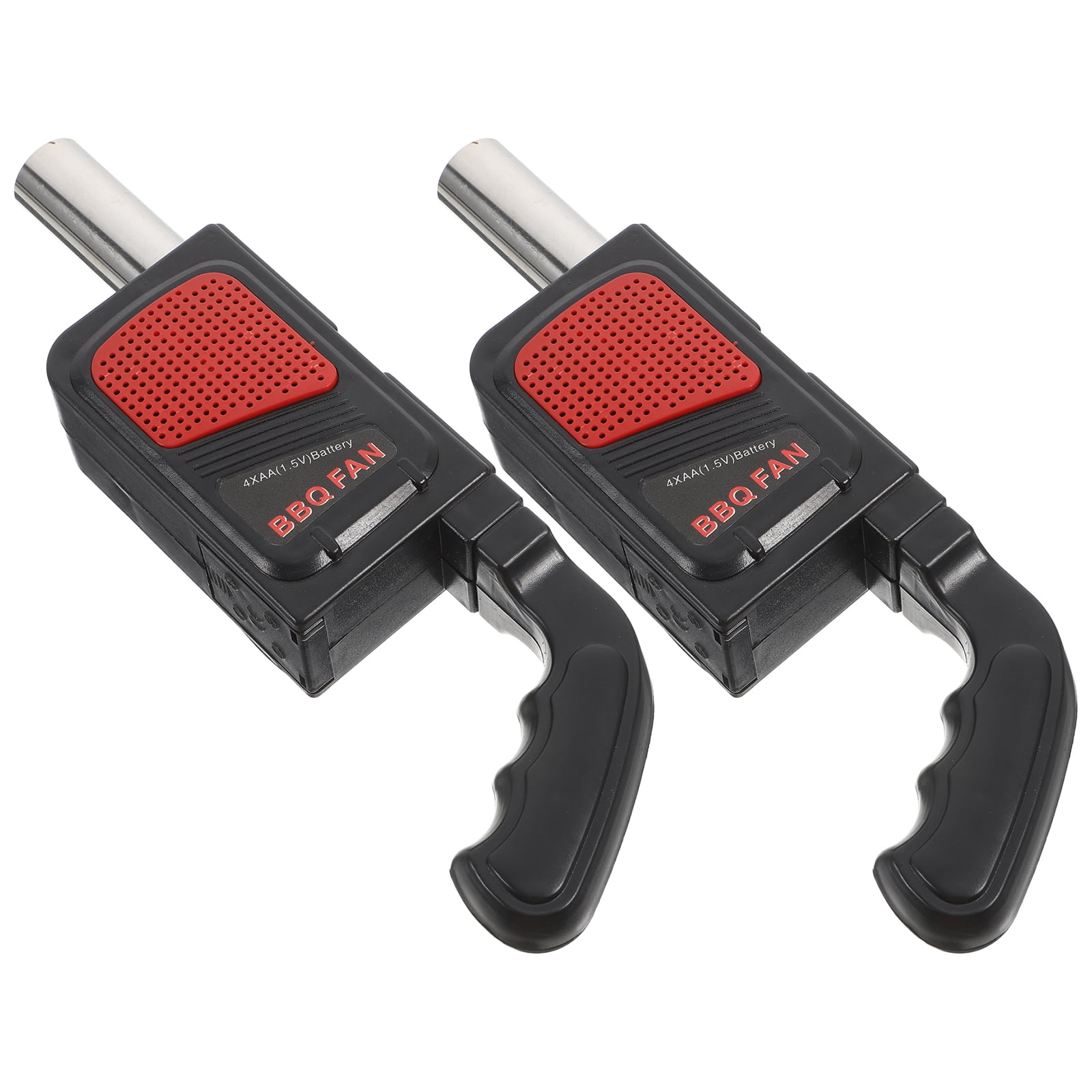 2pcs Portable Electric BBQ Blower Fan for Outdoor Cooking Handheld Fire ...