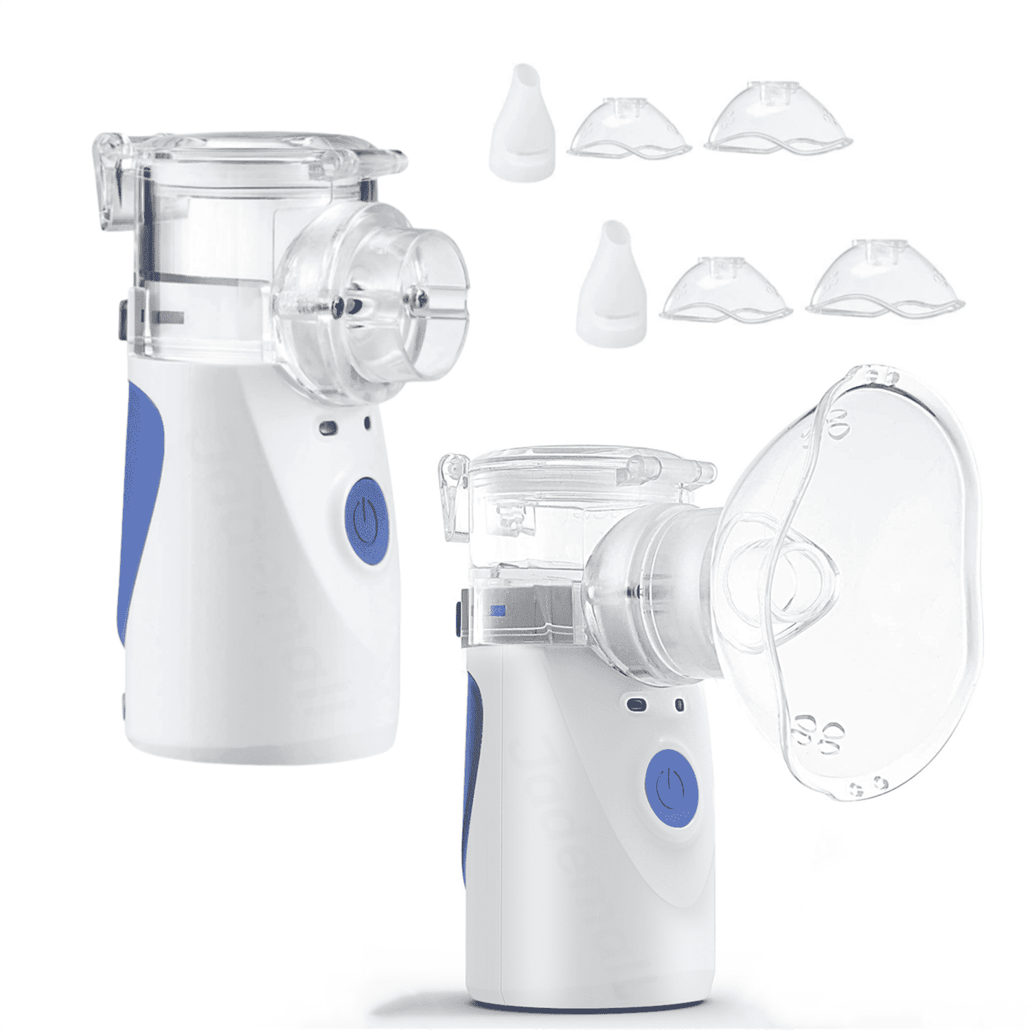 2pcs Portable Household Mini Inhaler Mist Machine Ultrasonic Humidifier ...