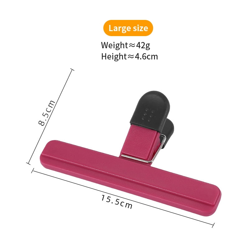 2pcs Portable Kitchen Storage Food Snack Sealed Bag Clip Large Potato ...