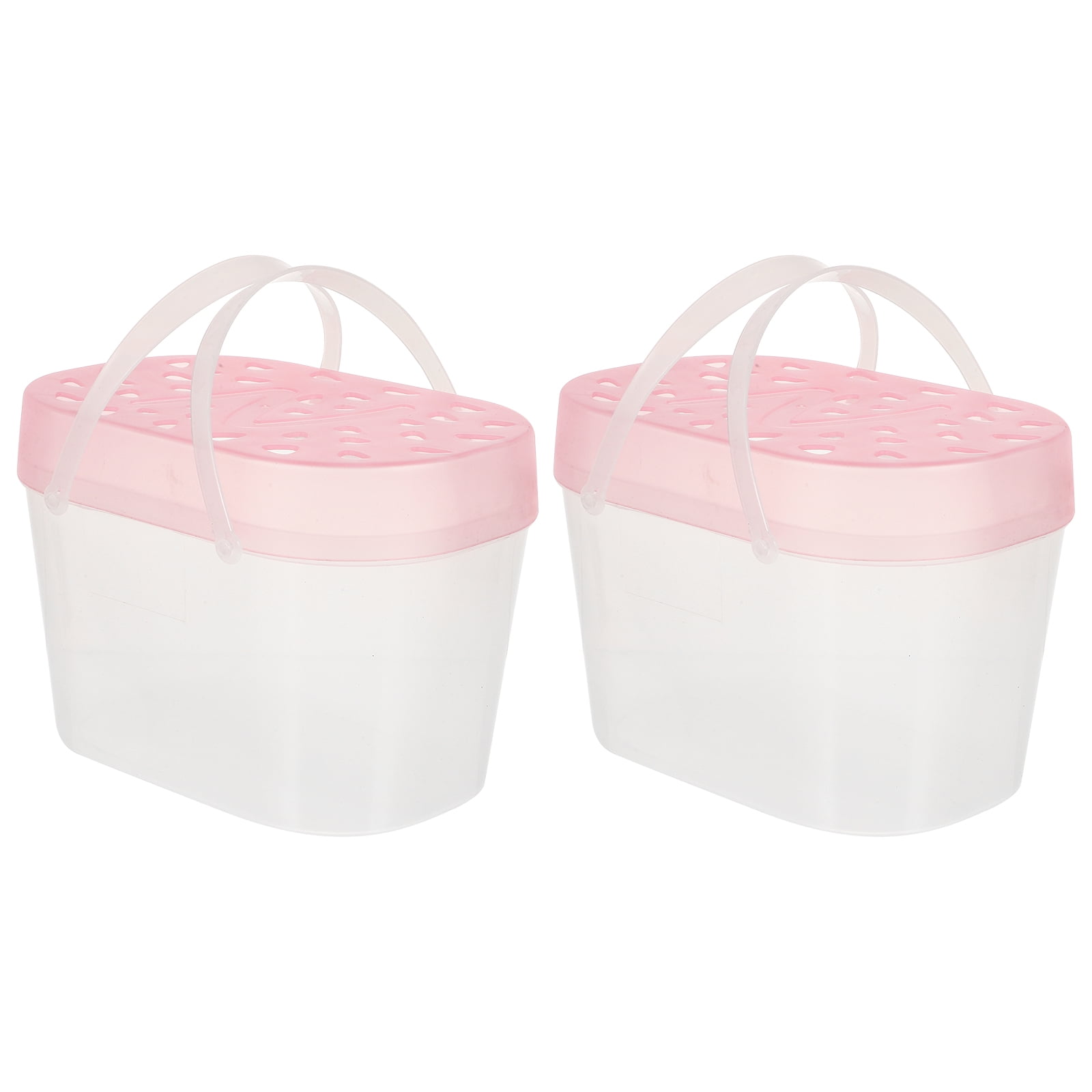 2pcs Portable Pet Carrying Cases for Small Pets and Reptile Travel ...