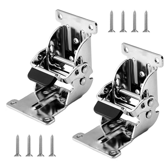 2pcs Portable Sturdy Locking Hinges Convenient for Folding Furniture ...