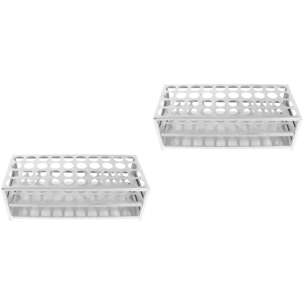 2pcs Portable Test Tube Rack Aluminum Blood Collection Tube Holder ...