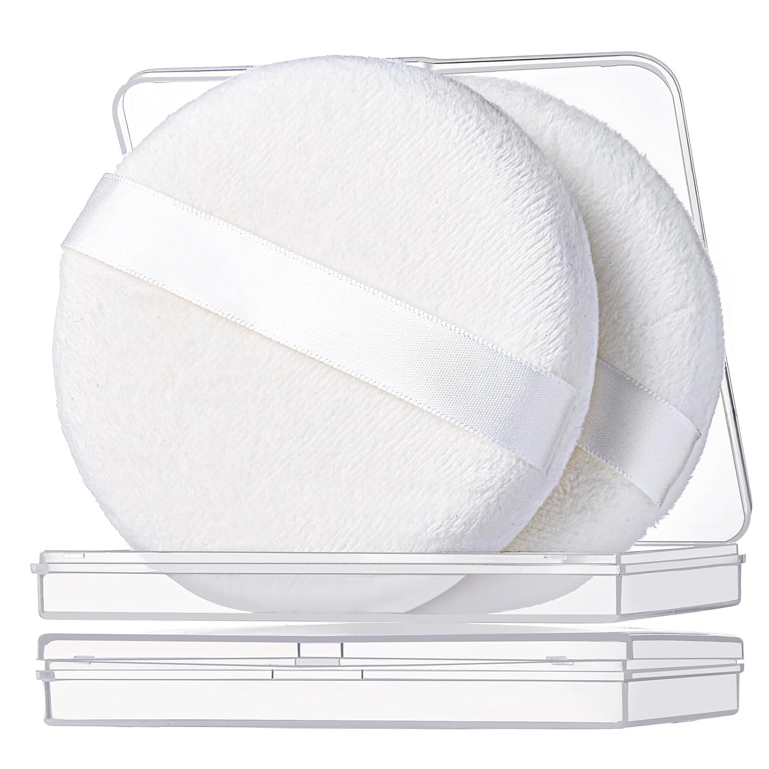 2pcs Powder Puff 3.54inch Medium Body Powder Puff, Powder Puff for Body ...
