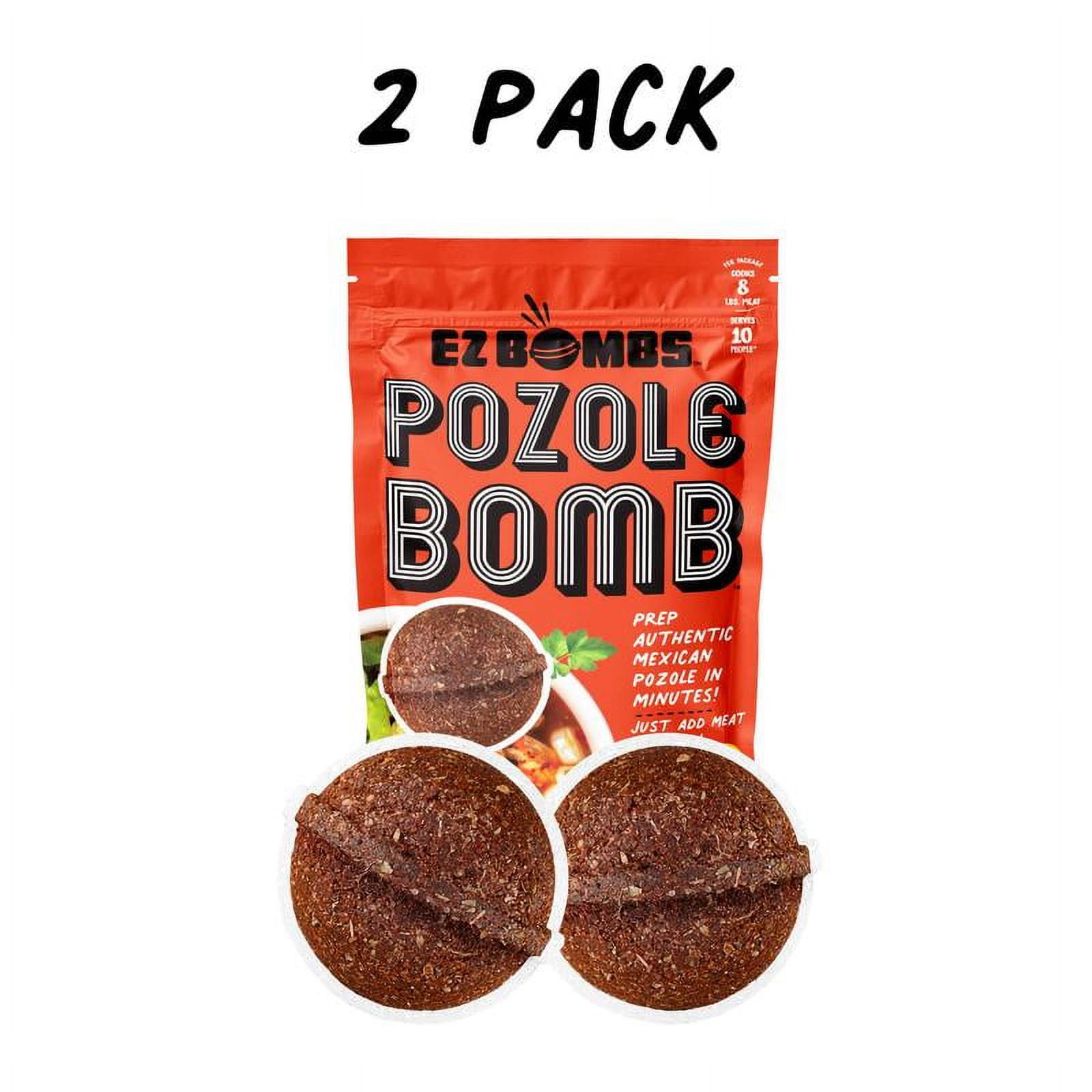 2pcs Pozole Bombs 2 Pack by EZ Bombs - Seasoning Spice Bomb Flavor for ...