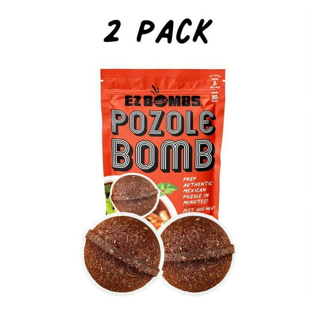 2pcs Pozole Bombs 2 Pack by EZ Bombs - Seasoning Spice Bomb Flavor for ...