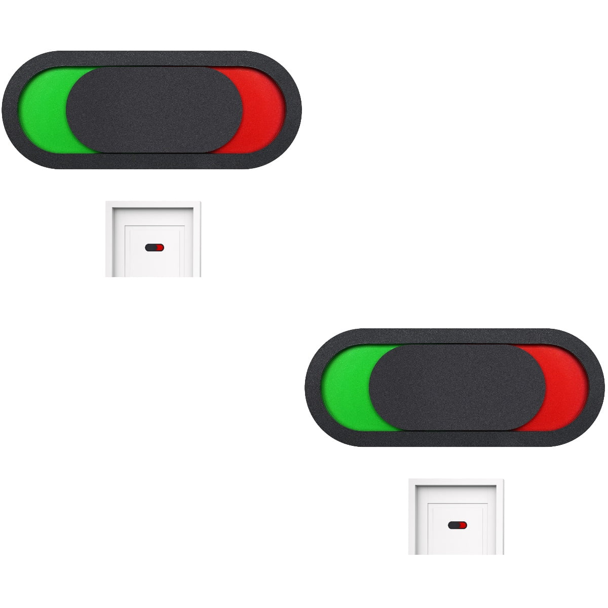 2pcs Privacy Sign Vacant Occupied Door Indicator Sign for Home Office ...