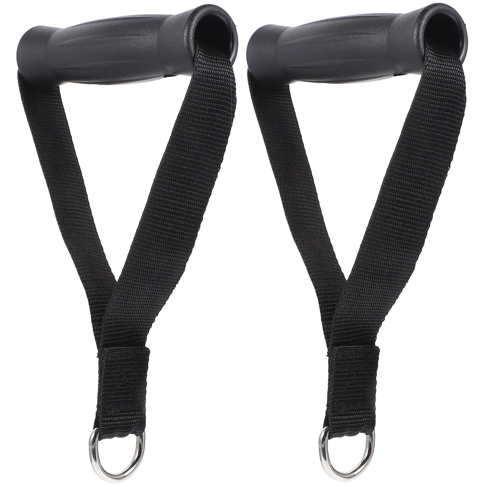 2pcs Professional Bicep Fitness Handle Arm Gym Bodybuilding Pull Strap ...