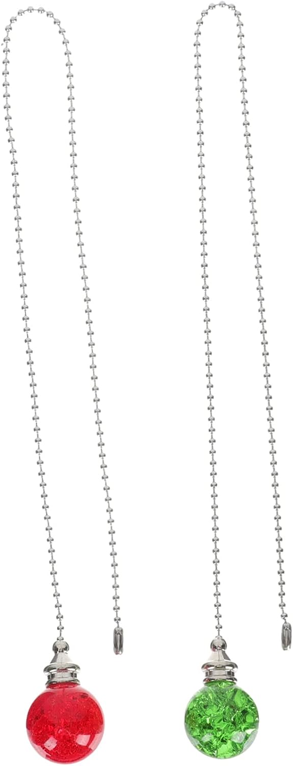 2pcs Pull Chain Creative Crystal Ball Pull Chain Safe Nice Good Light ...