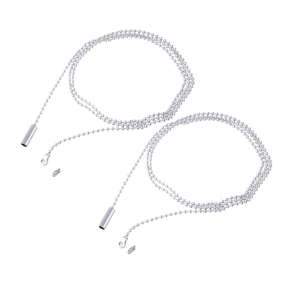 Jesscasday 2pcs Pull Chain String Extension with Connector for Ceiling ...