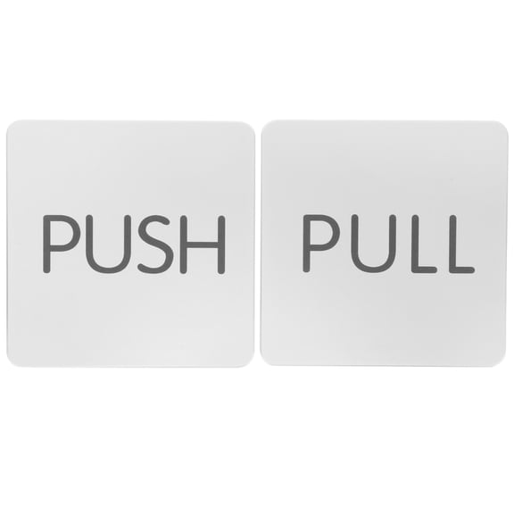Push Pull Signs Doors