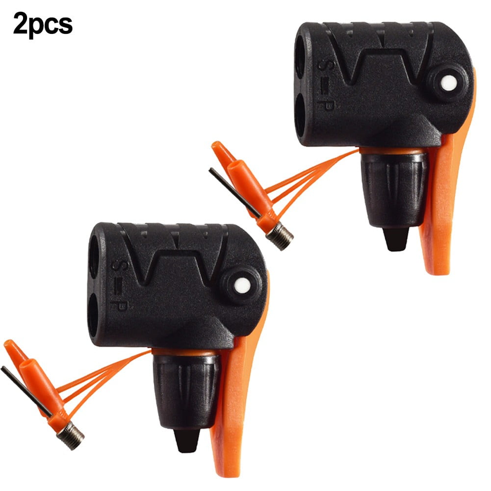 2pcs Pumping Parts For Inflating Bicycles Balls Dual Head Nozzle ...