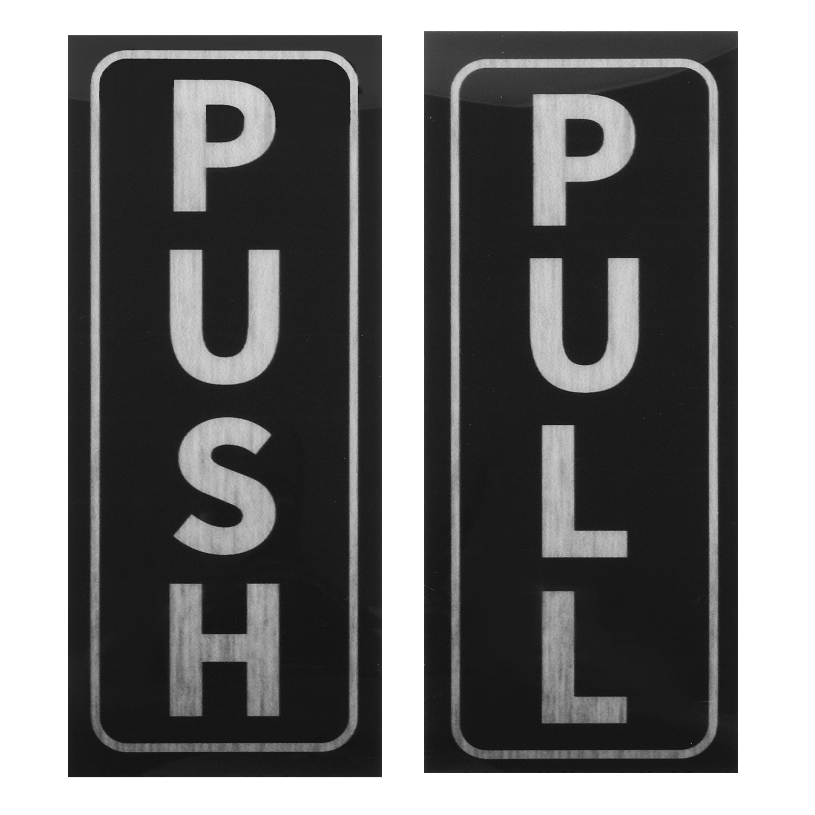 2pcs Push Pull Door Stickers for Glass Door Self-Adhesive Sign Decals ... 2pcs Push Pull Door Stickers for Glass Door Self-Adhesive Sign Decals ...