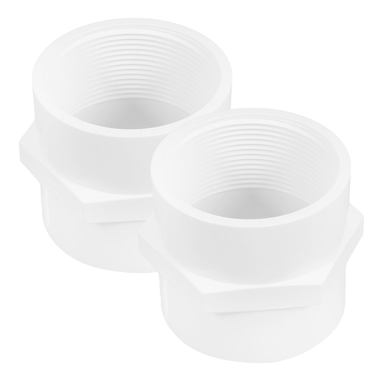 2pcs Pvc Pipe Fitting For Plumbing Pipe Pvc Adapter Pipe Fitting Rv ...