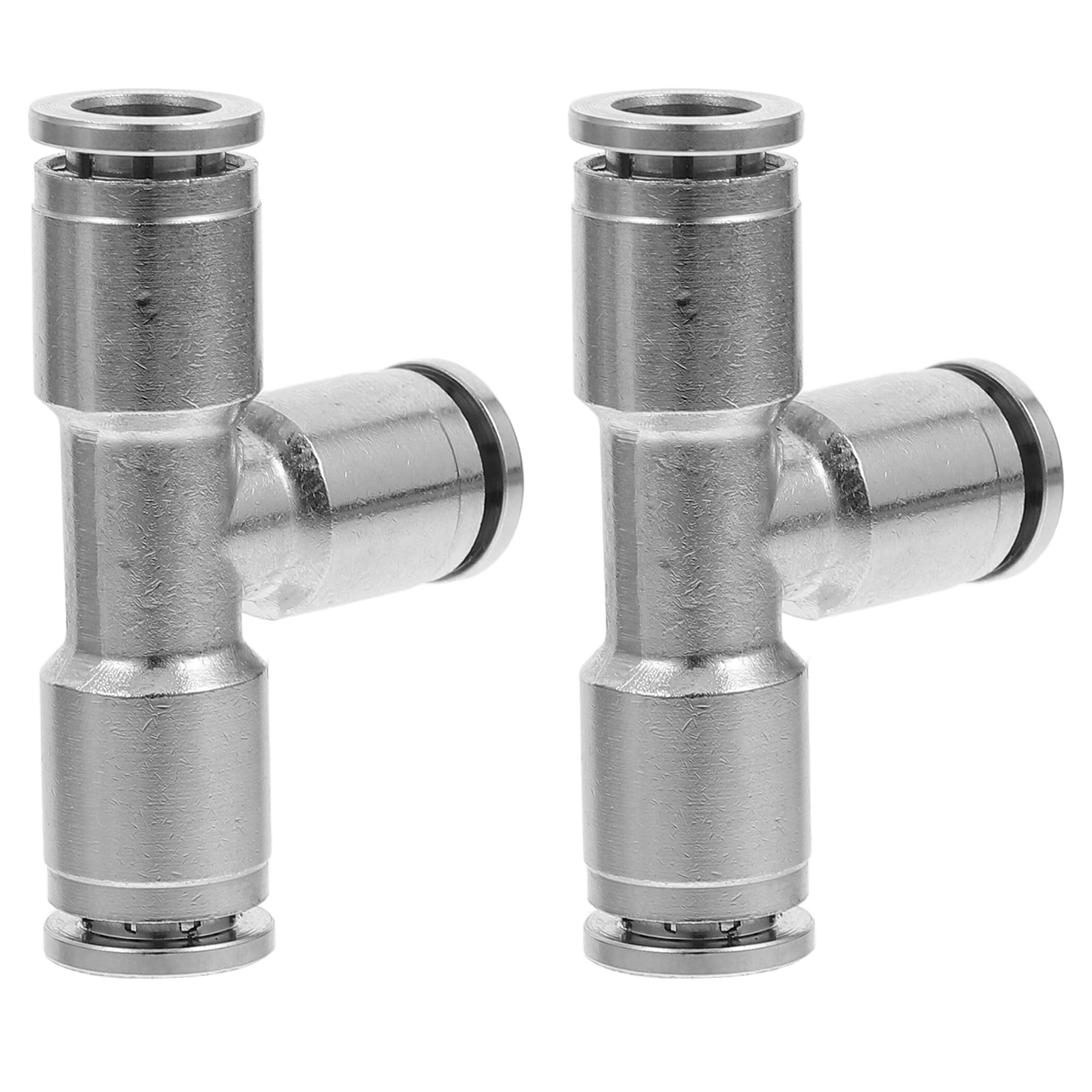 2pcs Quick Connect Air Hose Fittings Tee Air Piping Fittings Air Hose ... 2pcs Quick Connect Air Hose Fittings Tee Air Piping Fittings Air Hose ...