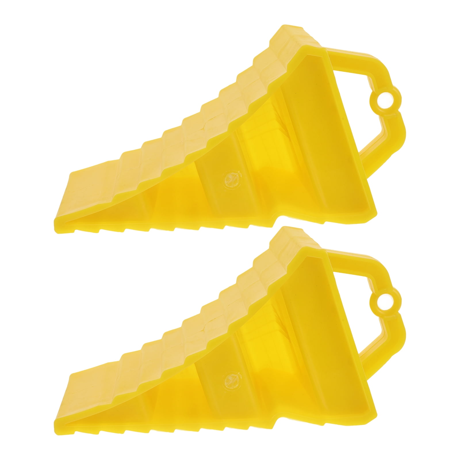 2pcs Quick Lock RV Trailer Wheel Chocks Lightweight Stable Safety ...