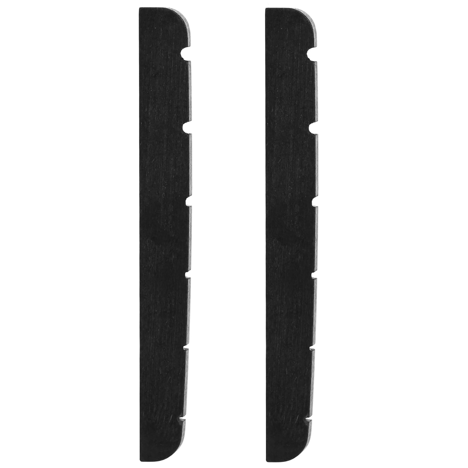 2pcs Quick and Easy 42mm Bone Slotted Electric Guitar Nut Flat Bottom ...