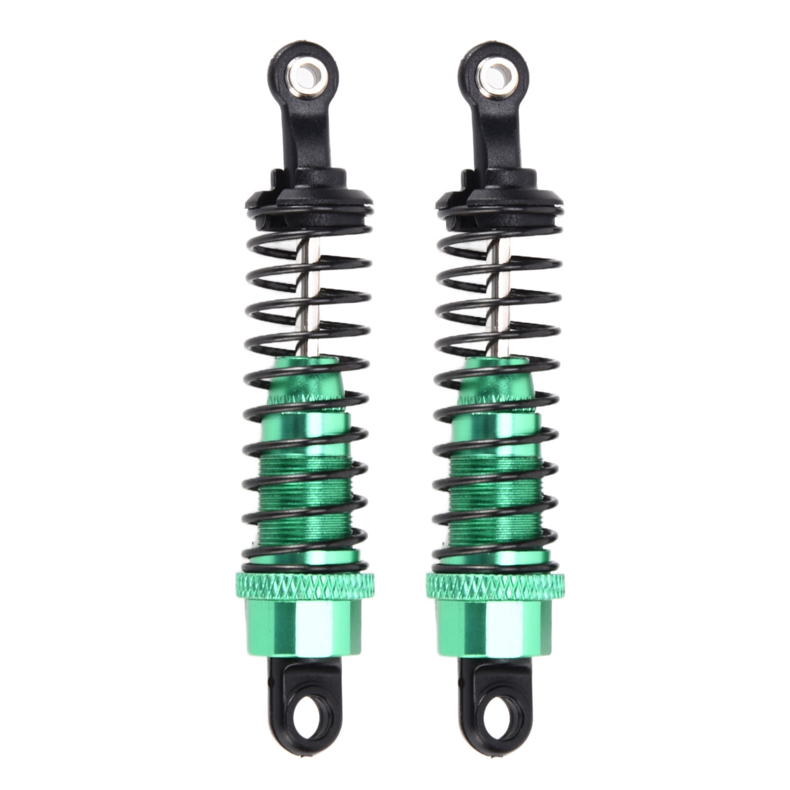 2pcs RC Car Shock Absorber 1/16 Front Rear 73mm Length Aluminum Alloy Model Truck DamperGreen ...