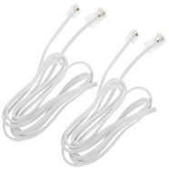 StarTech.com RJ25FT 25ft RJ11 Telephone Modem Cable - Gray - Walmart.com