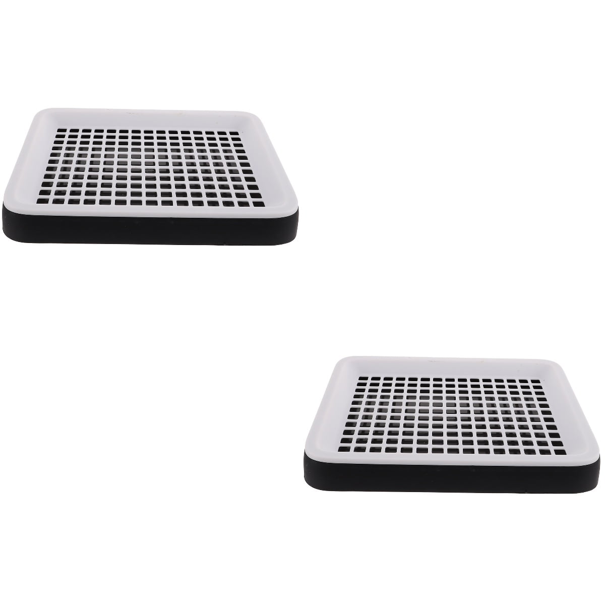 2pcs Rabbit Litter Box Guinea Toilet Tray Bunny Litter Box with Cage ...