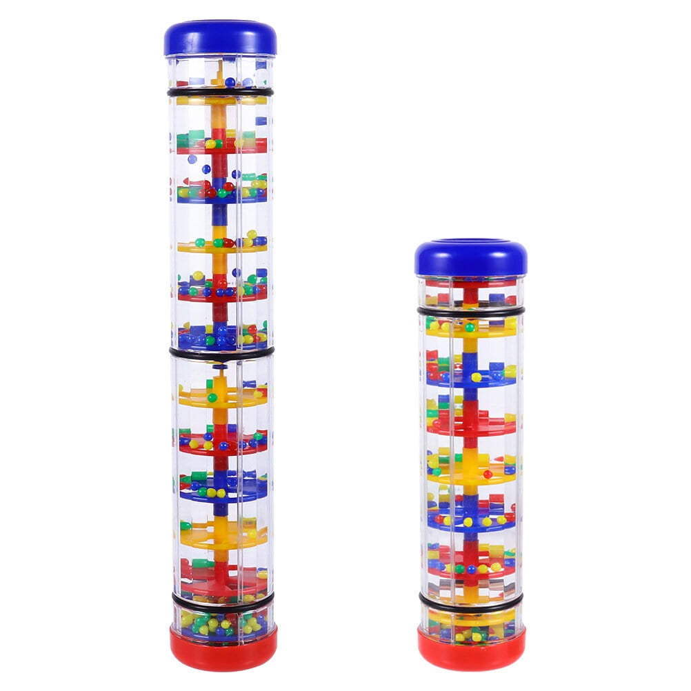 2pcs Rainmaker Rain Musical Instrument Rain Shaker Sensory Beaded ...