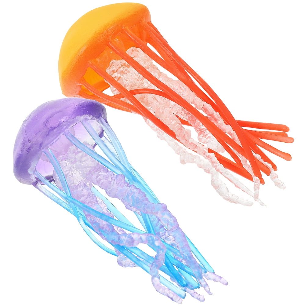 2pcs Realistic Simulation Science Prop Education Jellyfish Model ...