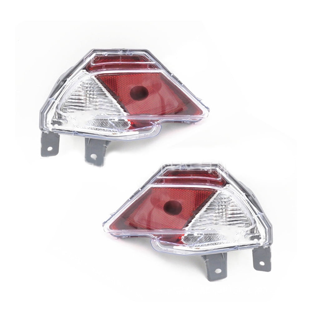 2pcs Rear Bumper Reflector Light For Toyota RAV4 2016-2018 - Walmart.com