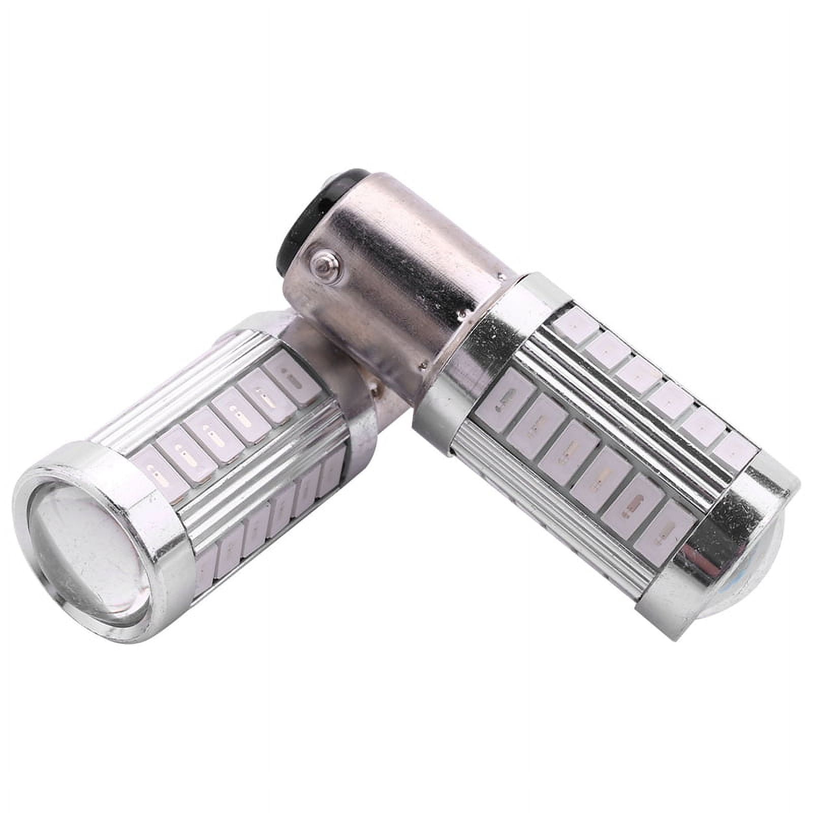2pcs Red 1157 P21/5w Bay15d Super Bright 33 Smd 5630 5730 Led Auto ...