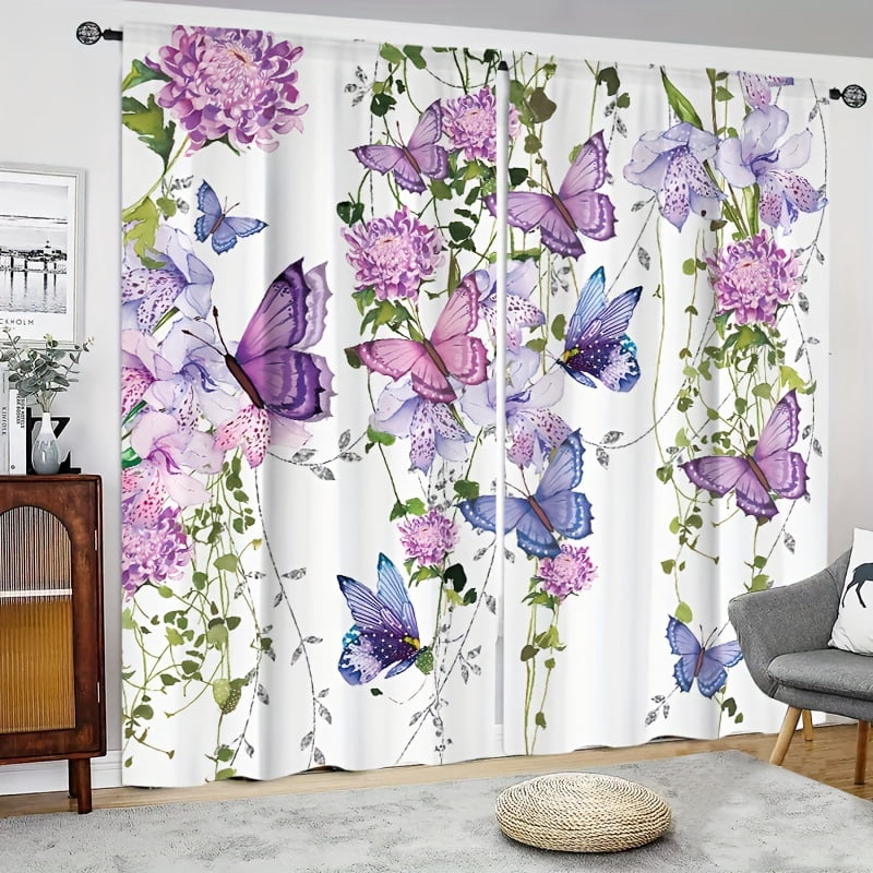 2pcs Red Black Color Blocking Crown King Letter Polyester Window ...