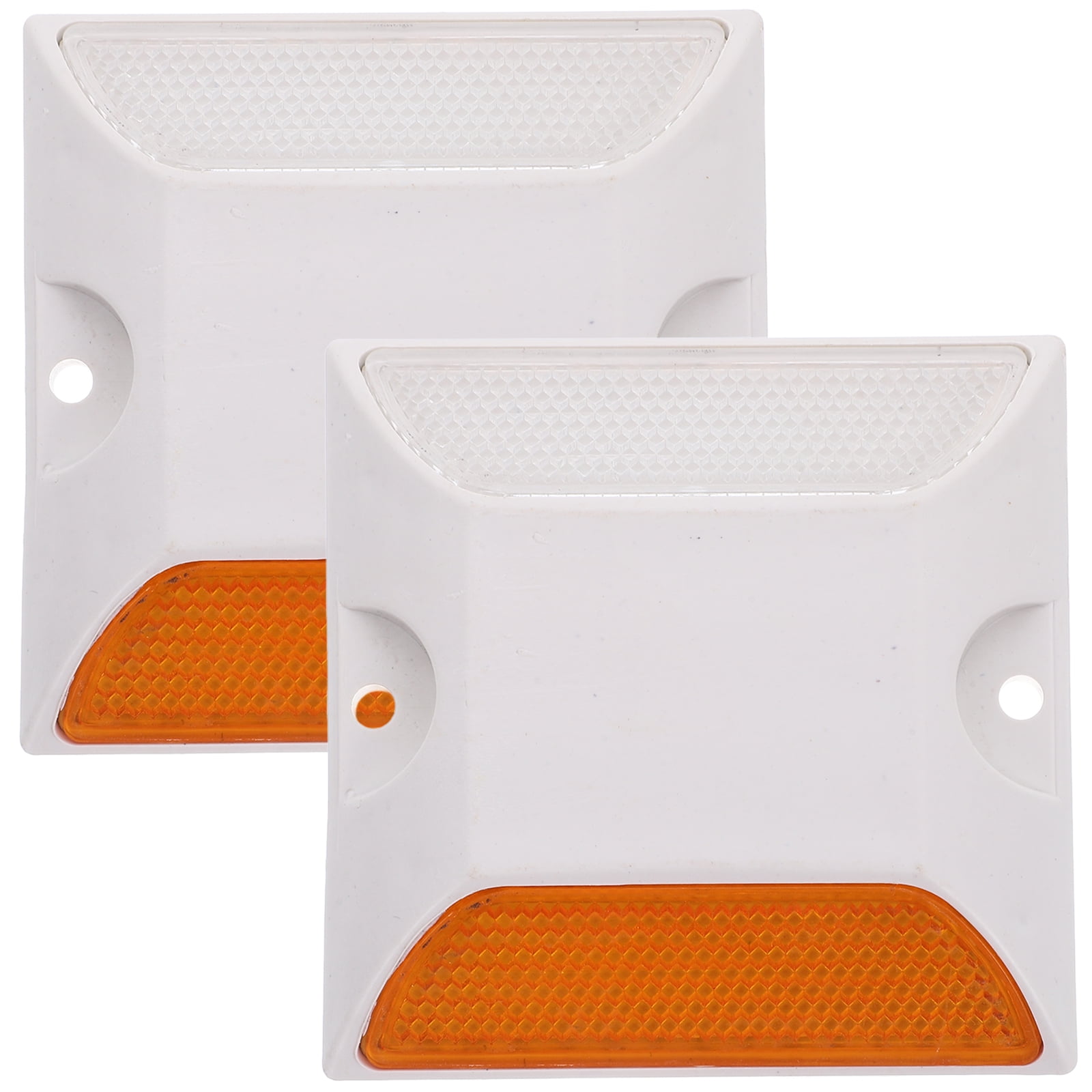 2pcs Reflective Road Pavement Marker Road Reflector Reflective Pavement ...