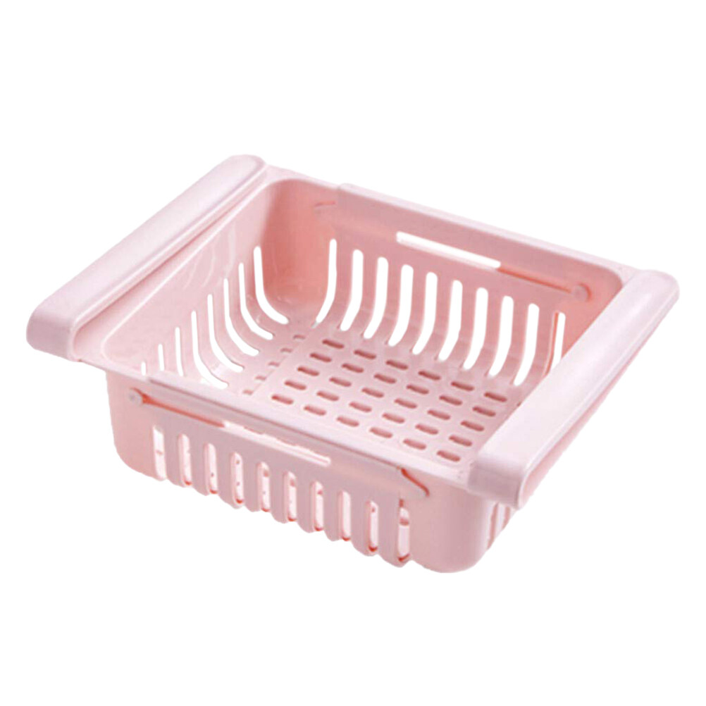 2pcs Refrigerator Storage Box Retractable Storage Box Fridge ...