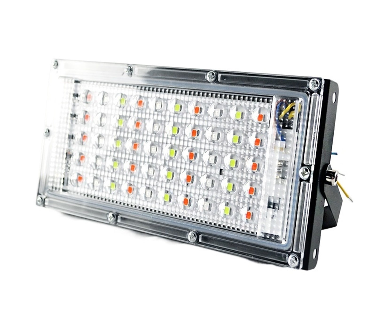 2pcs Remote LED FloodLight 50W RGB 100W RReflector Light Lamp ...