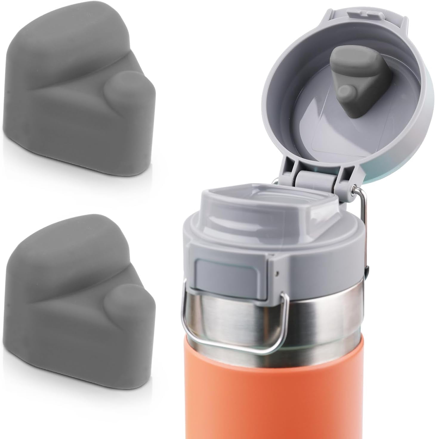 2pcs Replacement Stopper Compatible with Stanley Quick FILP GO 24 oz 36 ...