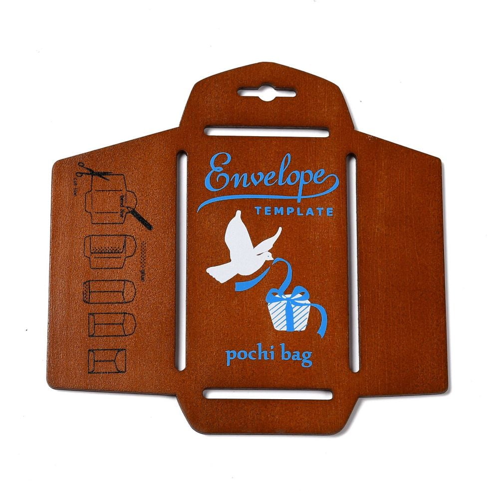 2pcs Retro style Envelope Template Wooden Envelope Stencil for Small ...