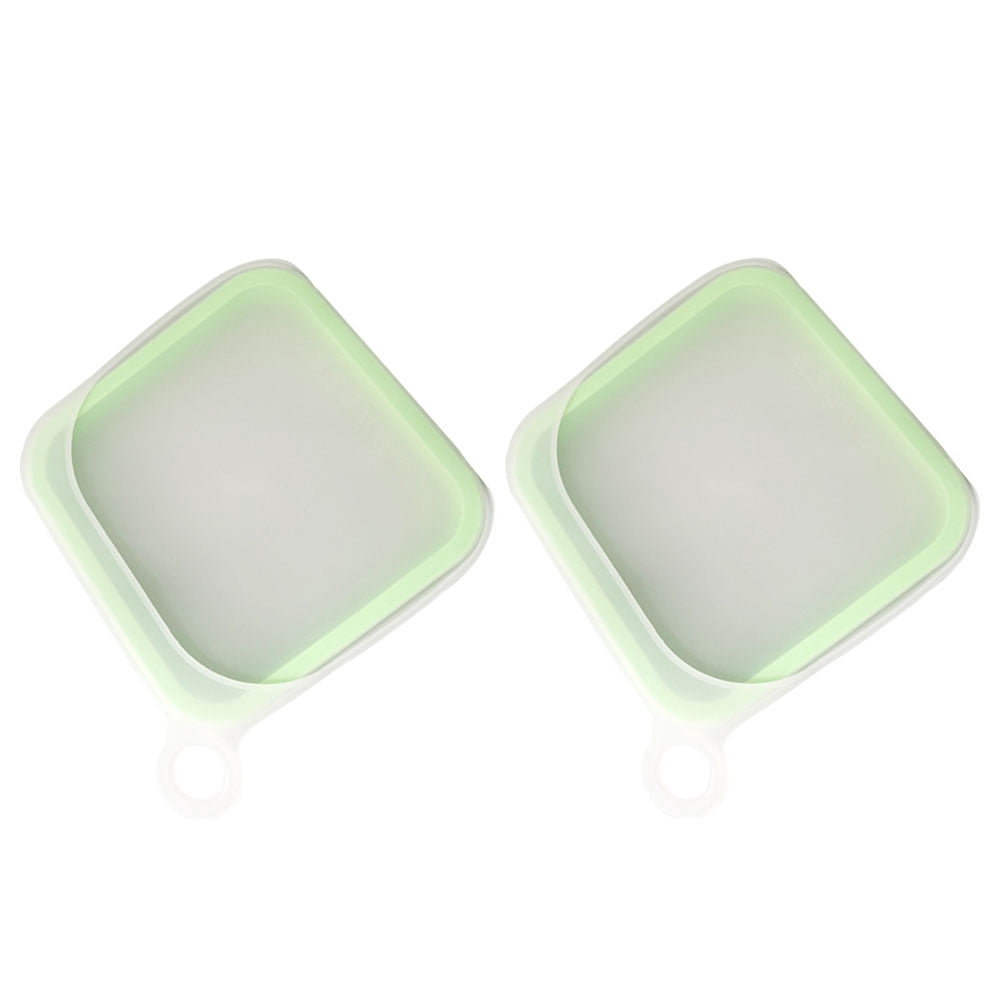2pcs Reusable Sandwich Container Hanging Hole Design Bread Box Sandwich ...