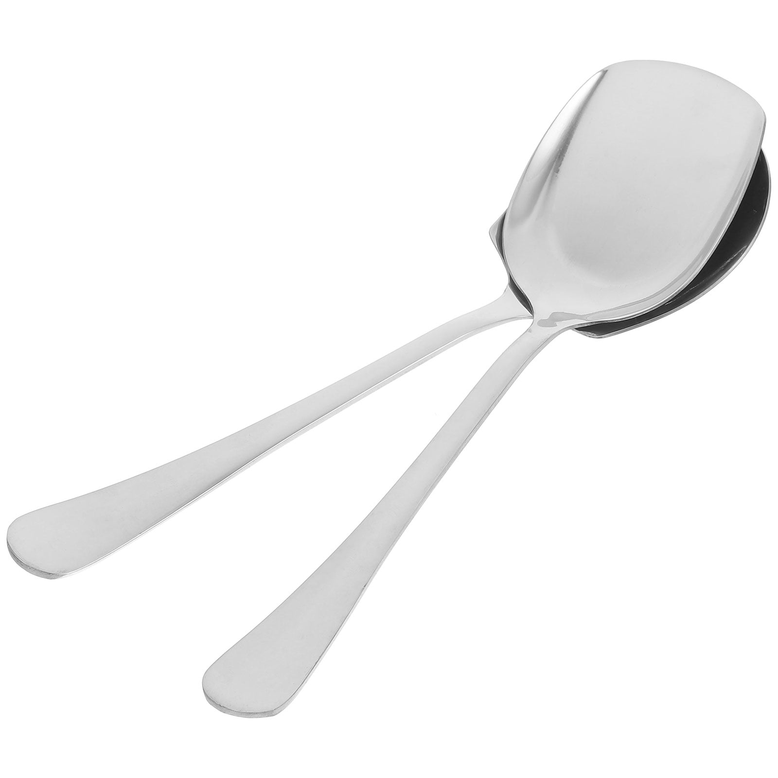 2pcs Reusable Spoon Food Serving Shovel Banquet Serving Spoon Kitchen ...