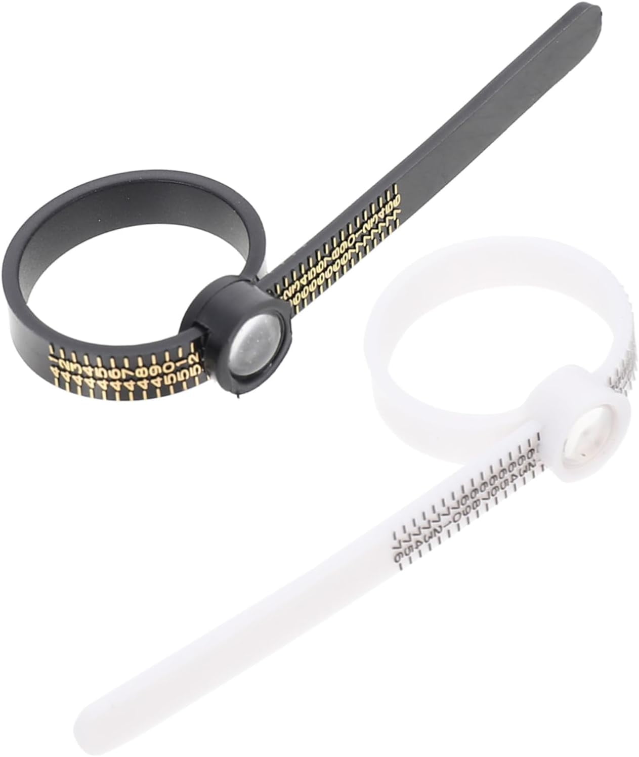 2pcs Ring Measurement Ring Gauge Belt Wedding Figette Ring Finger ...