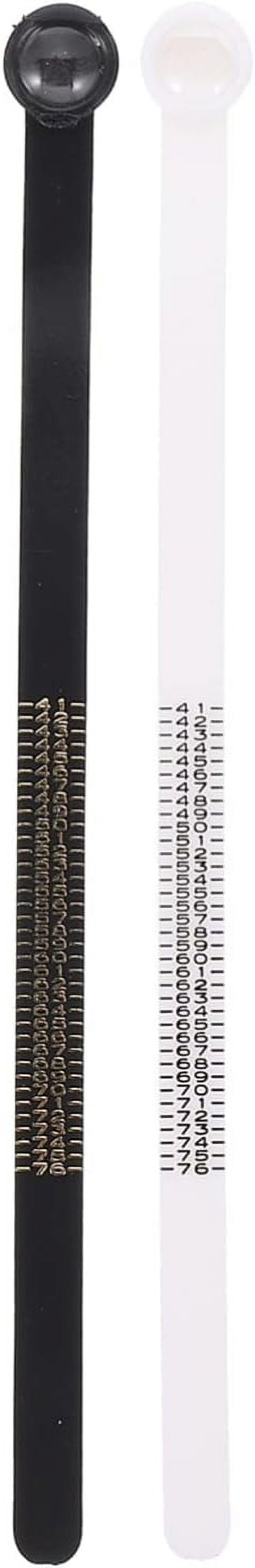 2pcs Ring Measurement Ring Mandrel Rhinestone Stickers Strap Adjuster ...