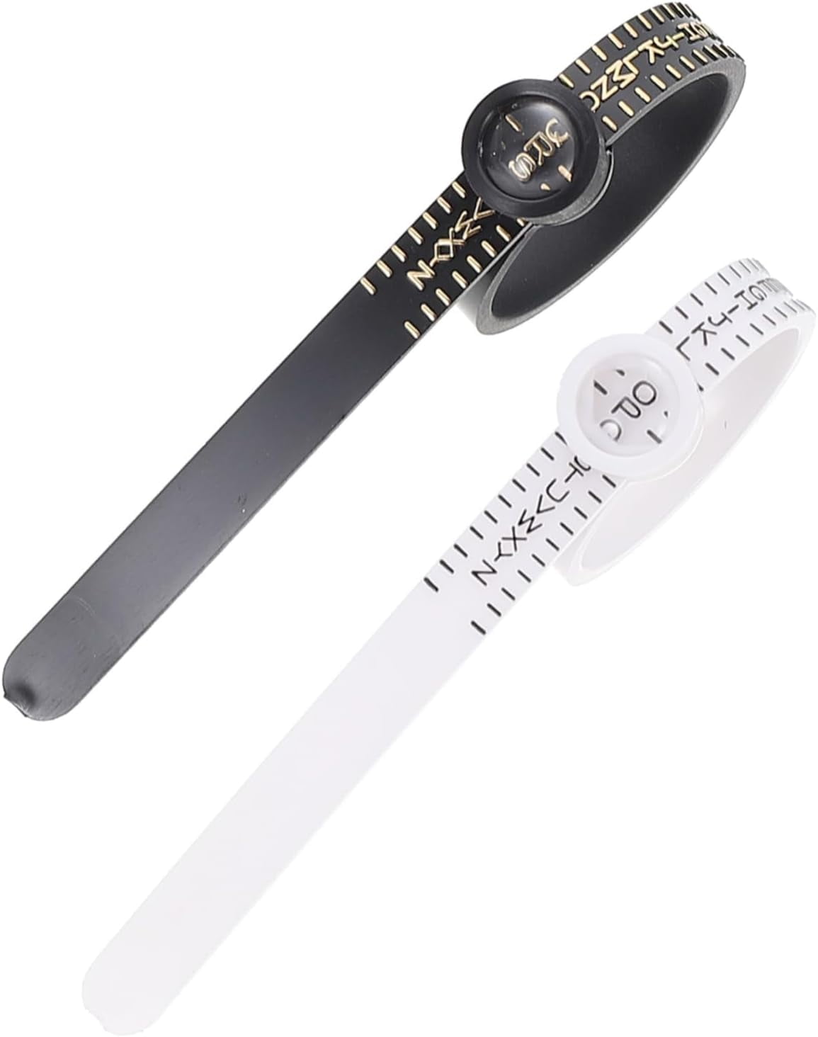 2pcs Ring Measurement Ring Tool Ring Size Chart Finger Measuring Supply ...