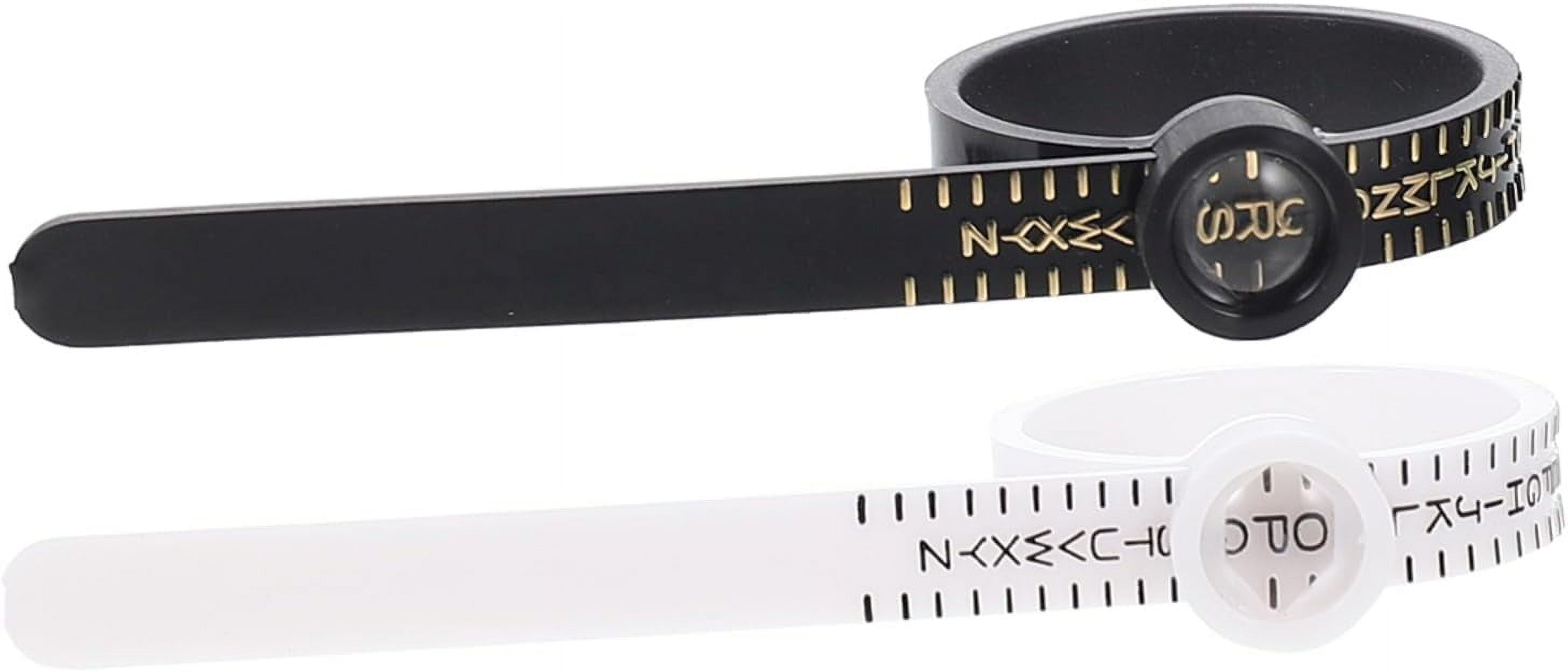 2pcs Ring Measurement Rings for Men Ring Size Chart Tape Finger Gauge ...